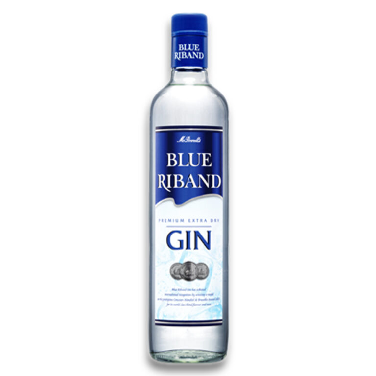 Blue Riband Premium Extra Dry Gin – Tom's Wine Goa