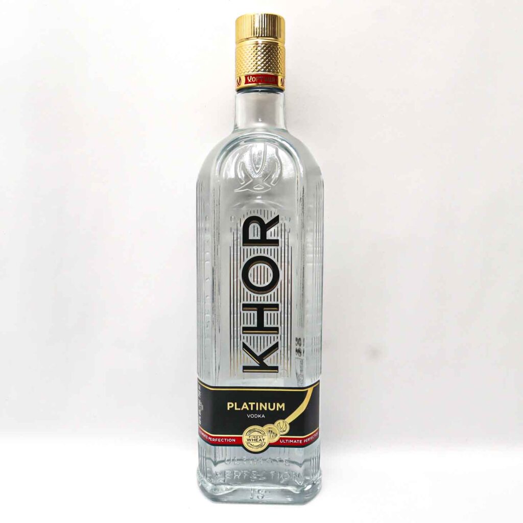 Khor Platinum Vodka 750ml - Tom's Wine Goa