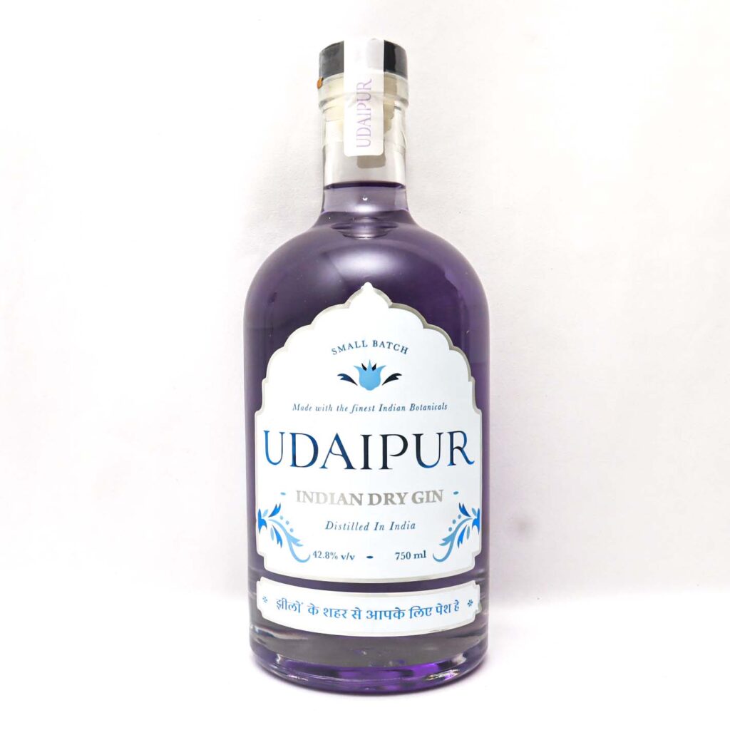 Udaipur Violet (Jamun) Gin 750ml - Tom's Wine Goa